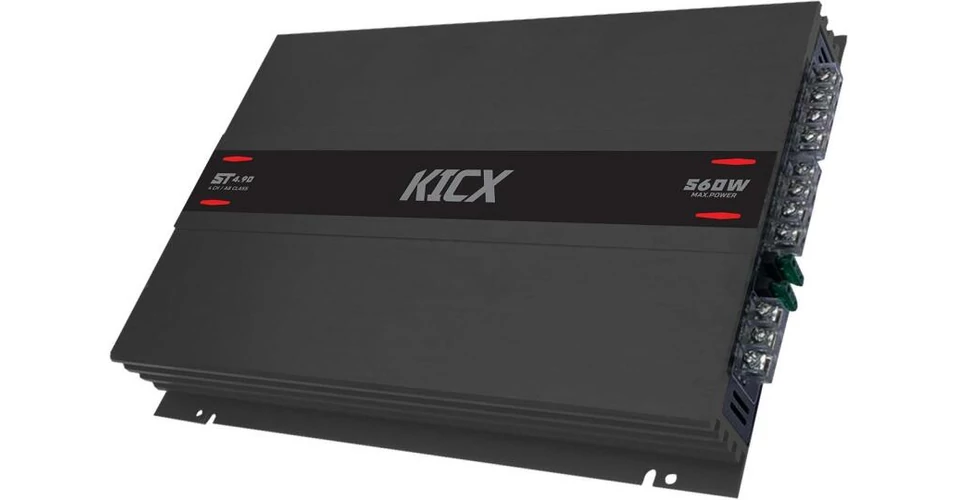 Kicx ST 4.90 Kicx 4 csatornás autóhifi erősítő - Négy csatornás erősítők